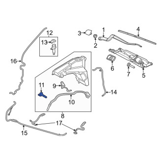 Land Rover Range Rover Sport Windshield Washer Tanks & Parts — CARID.com