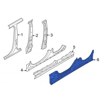 Land Rover OE™ Rocker Panels + Floors - CARiD.com