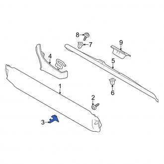 Land Rover Trunk & Tailgate Moldings, Trim Panels, Bezels — CARID.com