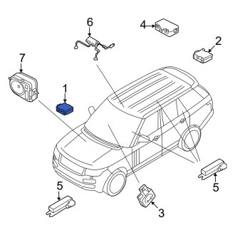 Land Rover OEM Ignition Parts | Coils, Spark Plugs, Wires — CARiD.com