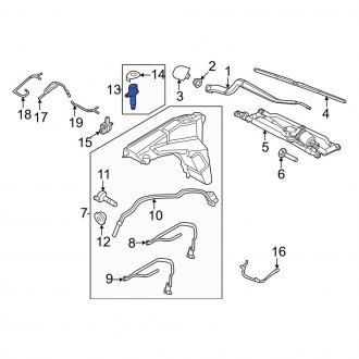 Land Rover Windshield Washer Tanks & Parts | Caps, Filters — CARID.com