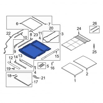 Land Rover Range Rover Sunroofs & Components | CARiD