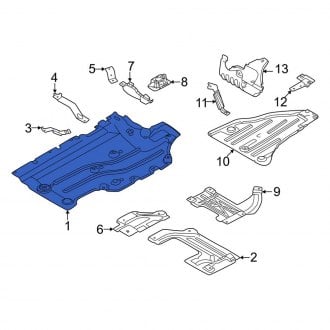 Land Rover Underbody Covers | Splash Shields, Protection — CARiD.com