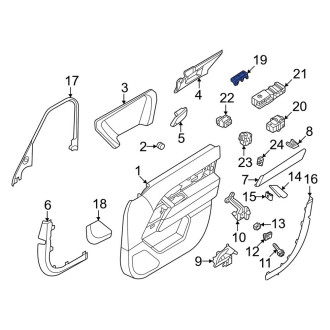 Land Rover Range Rover OEM Window Parts | Visors, Regulators — CARiD.com