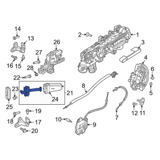 Land Rover Range Rover Door Hinges, Pin & Bushing Kits – CARiD.com