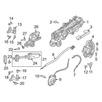 2025 Land Rover Range Rover Door Handles & Window Cranks | CARiD