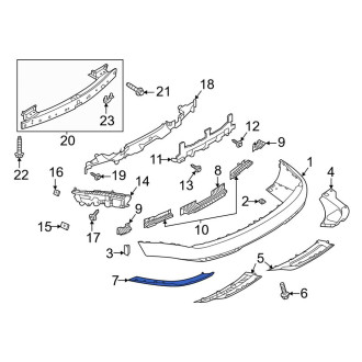 Land Rover Range Rover Replacement Bumper Moldings & Trim | CARiD