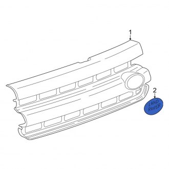 Land Rover OE™ Replacement Grilles - CARiD.com