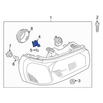 Land Rover OEM Headlights | Projector, LED, HID, Halo — CARiD.com