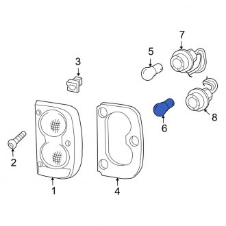 Land Rover LR3 OEM Tail Lights | LED, Fiber Optic — CARiD.com