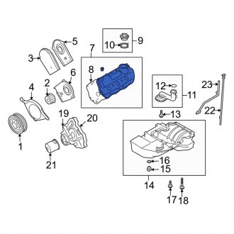 Land Rover Freelander Engine Valve Covers & Parts | Gaskets, Bolts ...