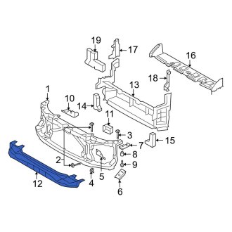 Land Rover LR4 Radiator Supports — CARiD.com