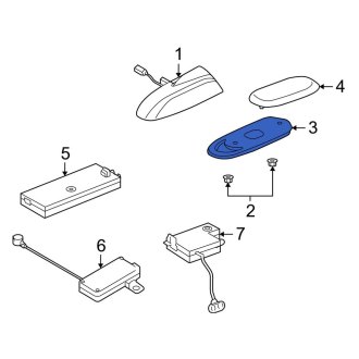 Land Rover OE™ Antennas & Components - CARiD.com