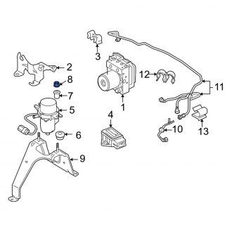 Land Rover Range Rover Sport OEM Wiper Blade & Washer Parts | Motors ...