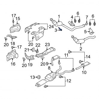 Land Rover OEM Exhaust Parts | Systems, Tips, Pipes, Manifolds — CARiD.com