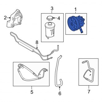 Land Rover LR3 OEM Steering Parts | Fluids, Pumps, Kits — CARiD.com