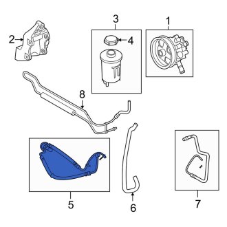 Land Rover LR3 OEM Steering Parts | Fluids, Pumps, Kits — CARiD.com