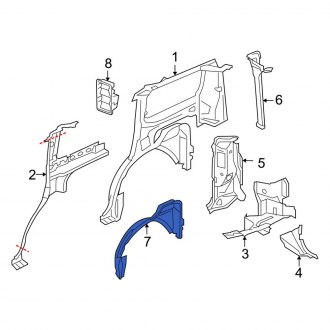Land Rover LR3 Replacement Fenders & Components – CARiD.com