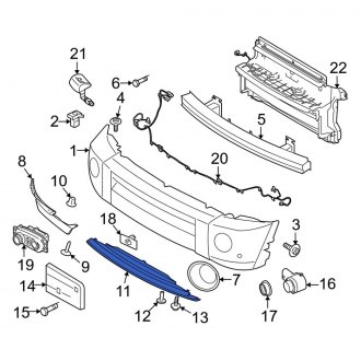 Land Rover LR4 Replacement Bumper Spoilers & Valances — CARiD.com