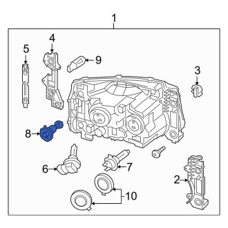 Land Rover OEM Headlights | Projector, LED, HID, Halo — CARiD.com