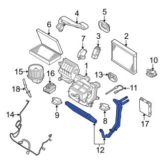 Land Rover OE™ A/C and Heating Parts - CARiD.com