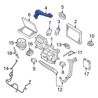 Land Rover LR4 OEM A/C & Heating Parts | Systems, Compressors — CARiD.com