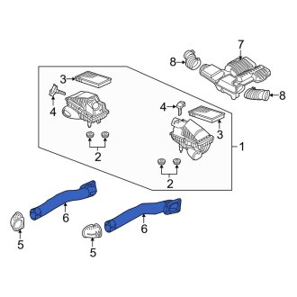 Land Rover OE™ Air Intake - CARiD.com