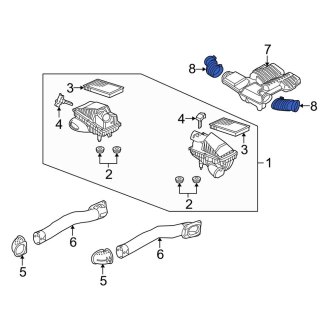 Land Rover Range Rover Sport OEM Air Intake Parts - Filters, Manifolds ...