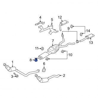 Land Rover LR4 OEM Exhaust Parts | Systems, Tips, Pipes — CARiD.com