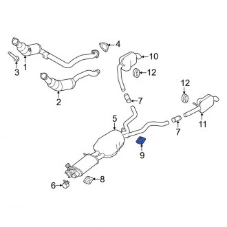 Land Rover LR4 OEM Exhaust Parts | Systems, Tips, Pipes — CARiD.com