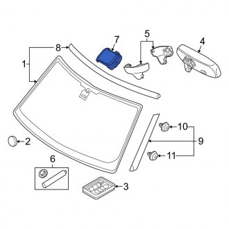 Land Rover LR4 Washer Hardware — CARID.com