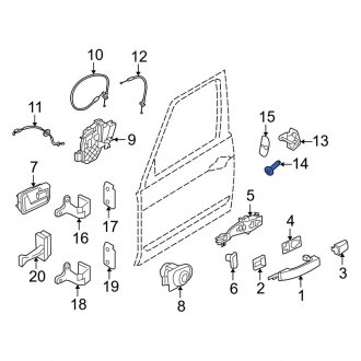 Land Rover Range Rover Evoque OEM Doors & Parts | Shells, Panels ...