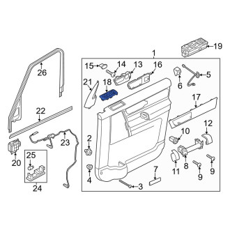 Land Rover LR4 Window Motors & Switches — CARiD.com
