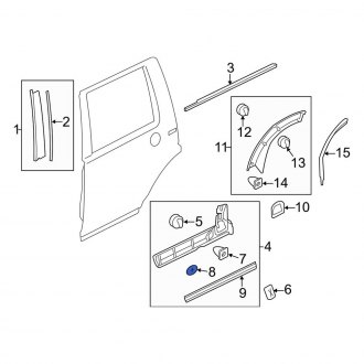 Land Rover LR4 OEM Doors & Parts | Shells, Panels, Armrests — CARiD.com