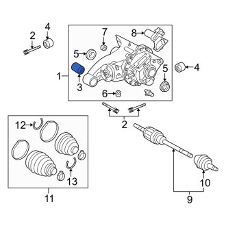 Land Rover LR4 Replacement Differentials & Components – CARiD.com