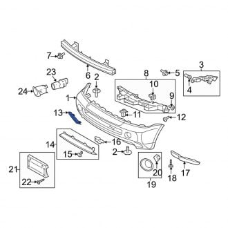 Land Rover Range Rover Sport Replacement Bumper Spoilers & Valances ...