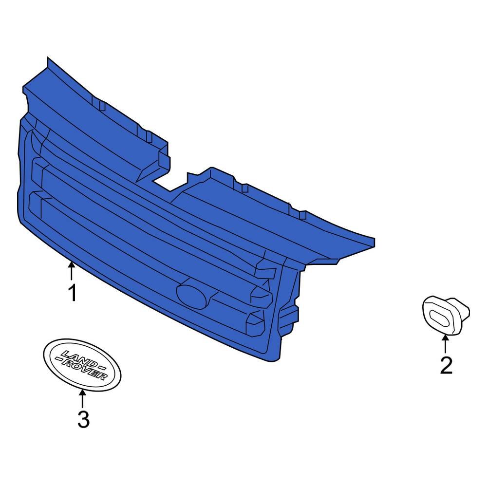 Land Rover OE LR020925 - Front Grille