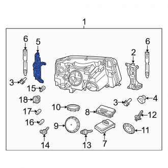Land Rover Range Rover Sport OEM Interior Components — CARiD.com