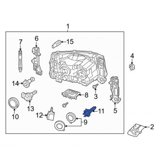 Land Rover Range Rover Sport Headlight Components | Brackets, Adapters ...