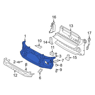 Land Rover LR4 Radiator Supports — CARiD.com
