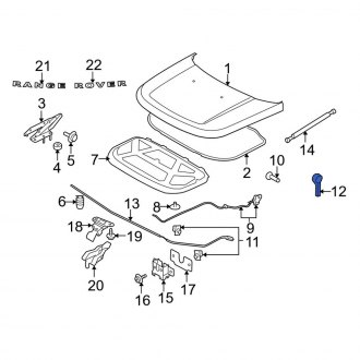 Land Rover Range Rover Velar OEM Body Hoods | Carbon Fiber, Fiberglass ...