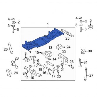 Land Rover Replacement Chassis Frame & Rails – CARiD.com