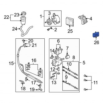 Land Rover Range Rover Sport OEM Brake, Steering, Suspension Parts ...