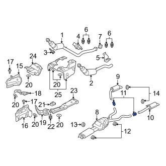 Land Rover Discovery OEM Exhaust Parts | Systems, Tips, Pipes — CARiD.com