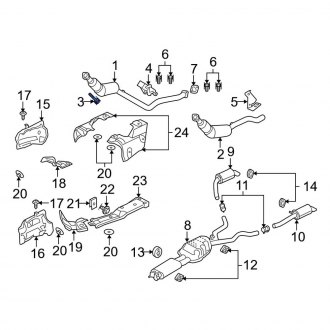 Land Rover OEM Exhaust Parts | Systems, Tips, Pipes, Manifolds — CARiD.com