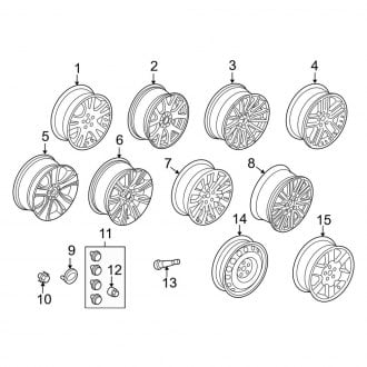 2007 Land Rover Range Rover Sport Replacement Factory Wheels & Rims ...