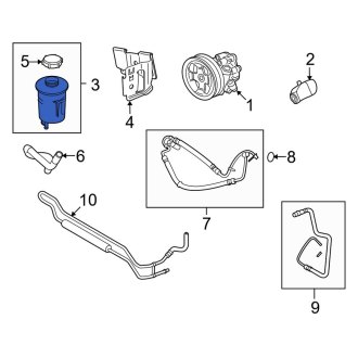 Land Rover LR4 OEM Steering Parts - Fluids, Pumps, Kits | CARiD