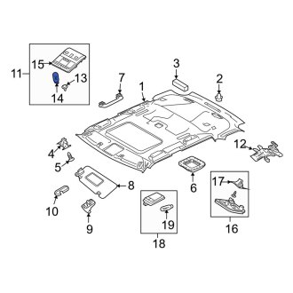 Land Rover Range Rover OEM Interior Components — CARiD.com