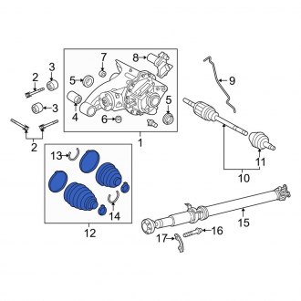 Land Rover OE™ Driveline & Axles - CARiD.com