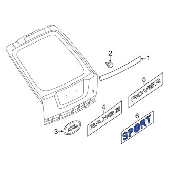 Land Rover Range Rover Sport OEM Trunks & Parts | Lids, Rear Panels ...